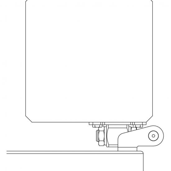FAC - Hinge with 180° Opening - BTI Hardware