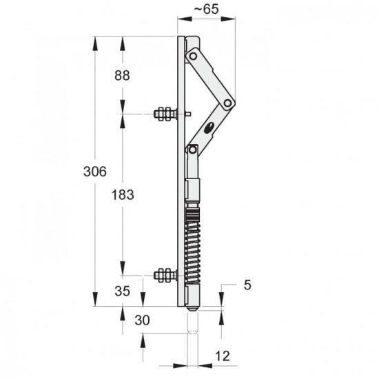 FAC - Auto-Bolt for Double Swing Gates - BTI Hardware