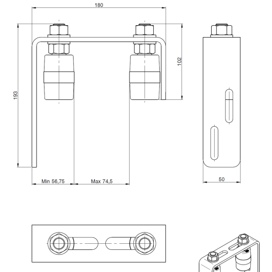 FAC - Adjustable Guide Bracket - BTI Hardware