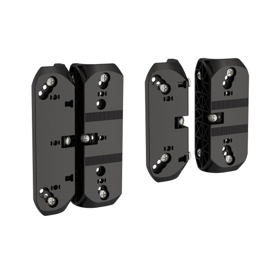 Locinox Tiger - 180° Hydraulic Gate Closer and Hinge - Black - BTI Hardware
